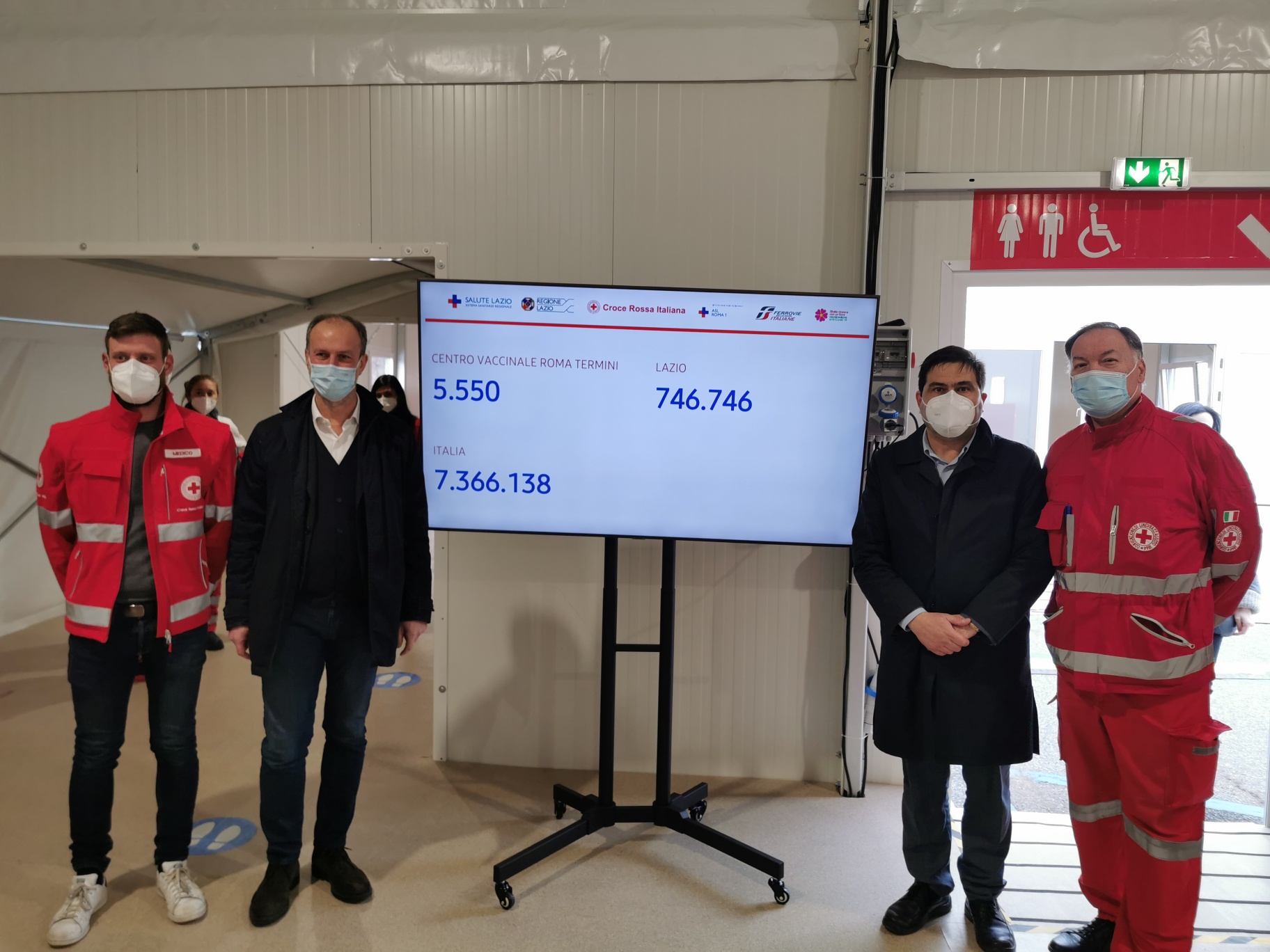 Vaccini, tornati attivi gli hub di Roma e del Lazio - Foto - Prati Vaccini, tornati attivi gli hub di Roma e del Lazio - Foto - Prati
